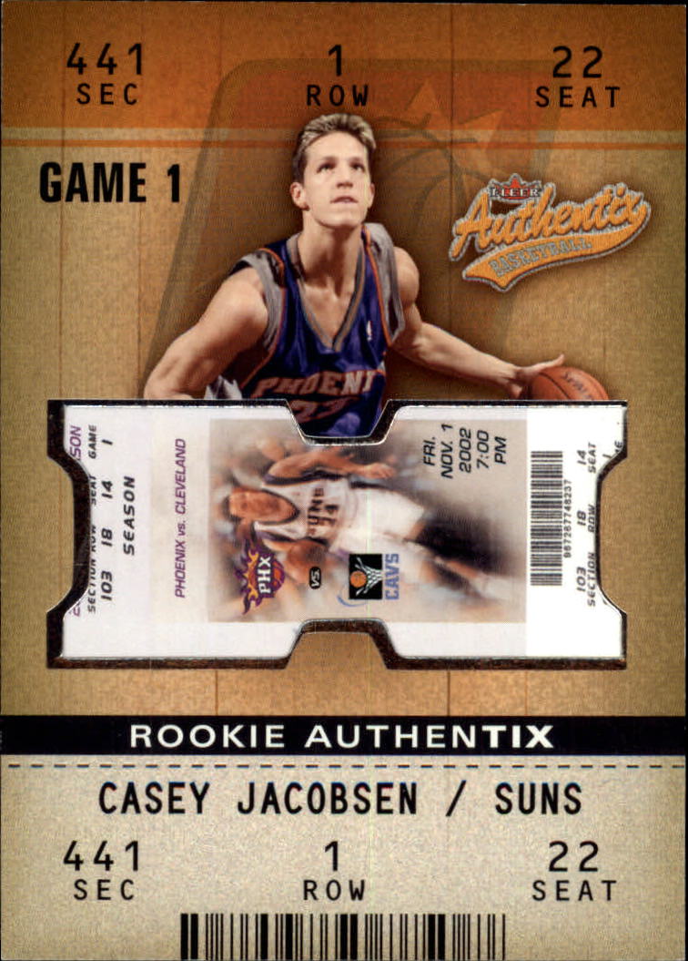 Casey Jacobsen Basketball Price Guide | Casey Jacobsen Trading Card ...