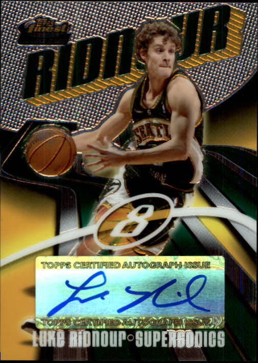 Luke Ridnour Basketball Price Guide | Luke Ridnour Trading Card Value ...