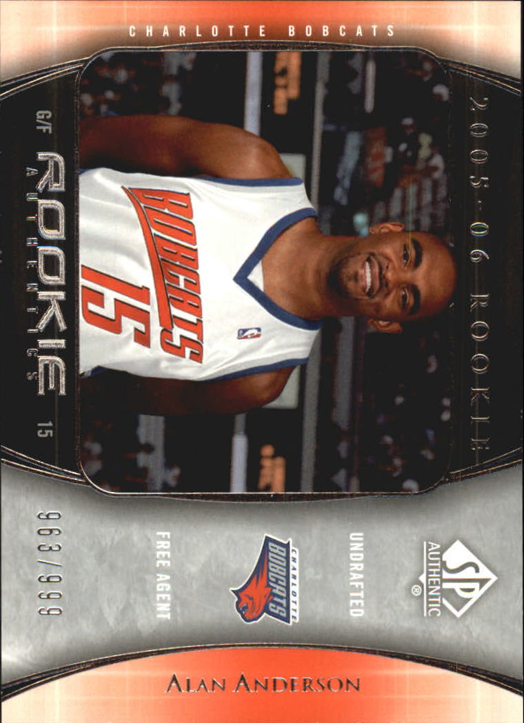 Alan Anderson Basketball Price Guide | Alan Anderson Trading Card Value ...