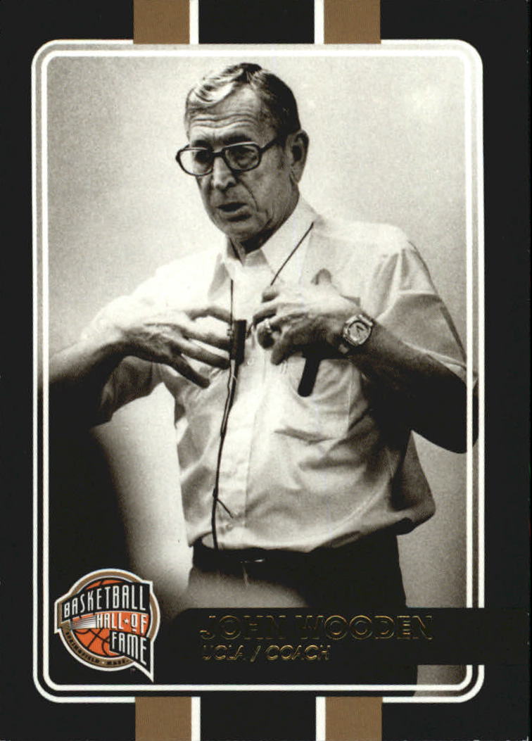 John R. Wooden Basketball Price Guide | John R. Wooden Trading Card ...