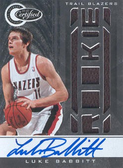 Buy Luke Babbitt Cards Online | Luke Babbitt Basketball Price Guide ...