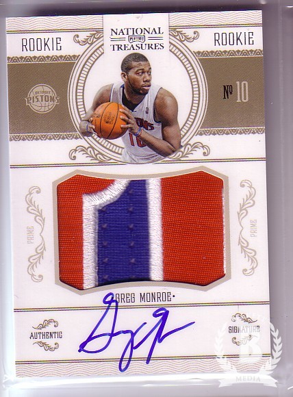 Greg Monroe Basketball Price Guide | Greg Monroe Trading Card Value ...