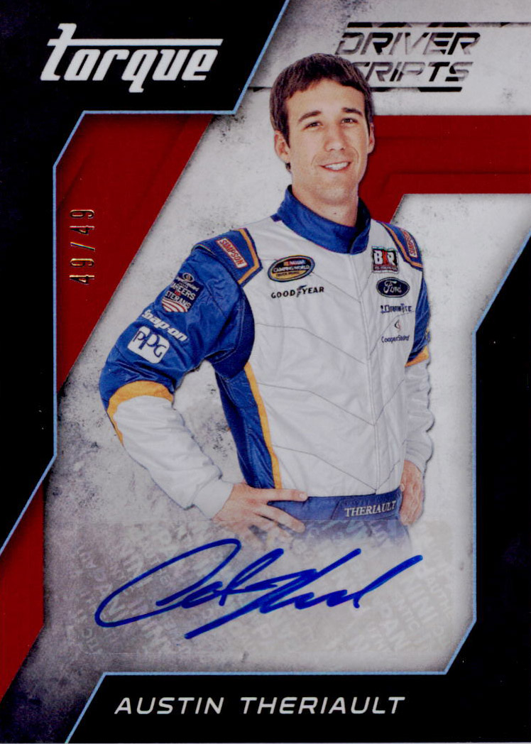 Austin Theriault Racing Price Guide | Austin Theriault Trading Card ...