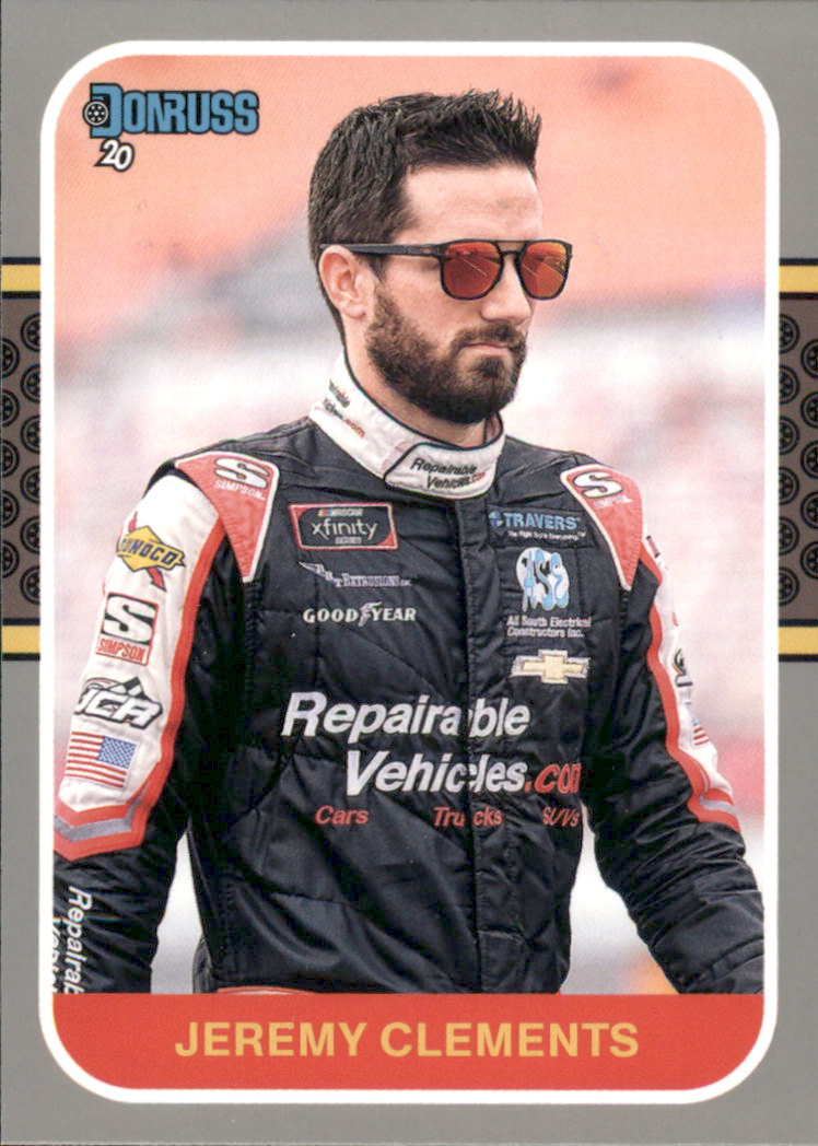Jeremy Clements Racing Price Guide | Jeremy Clements Trading Card Value ...