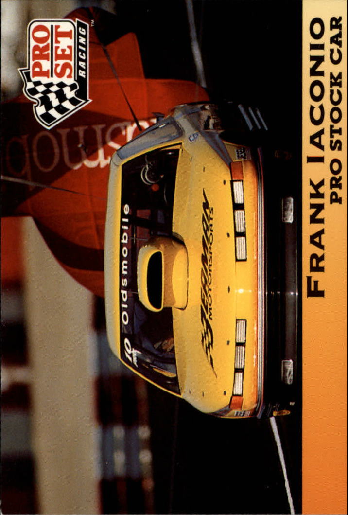 Frank Iaconio Racing Price Guide | Frank Iaconio Trading Card Value ...