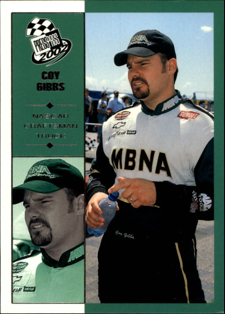 Coy Gibbs Racing Price Guide | Coy Gibbs Trading Card Value – Beckett