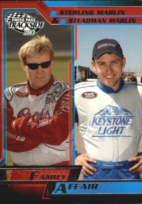Sterling Marlin Racing Price Guide | Sterling Marlin Trading Card Value ...