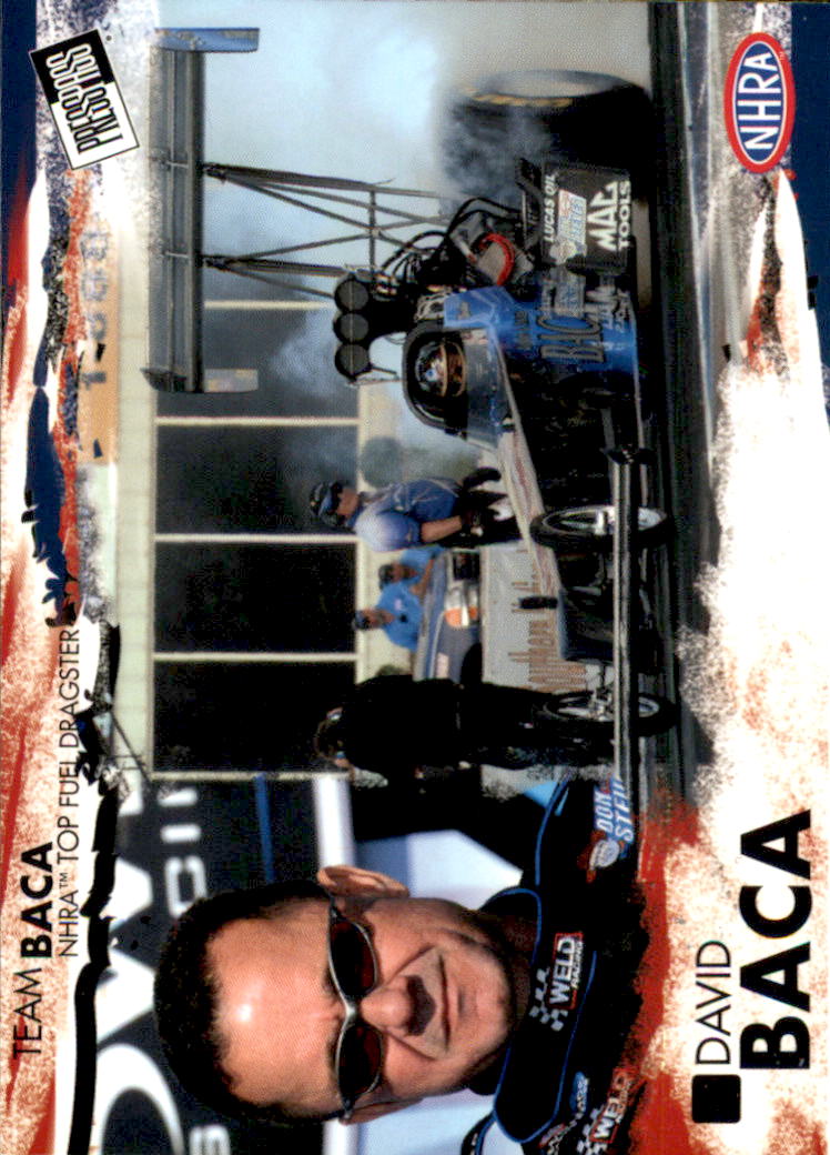 David Baca Racing Price Guide | David Baca Trading Card Value – Beckett