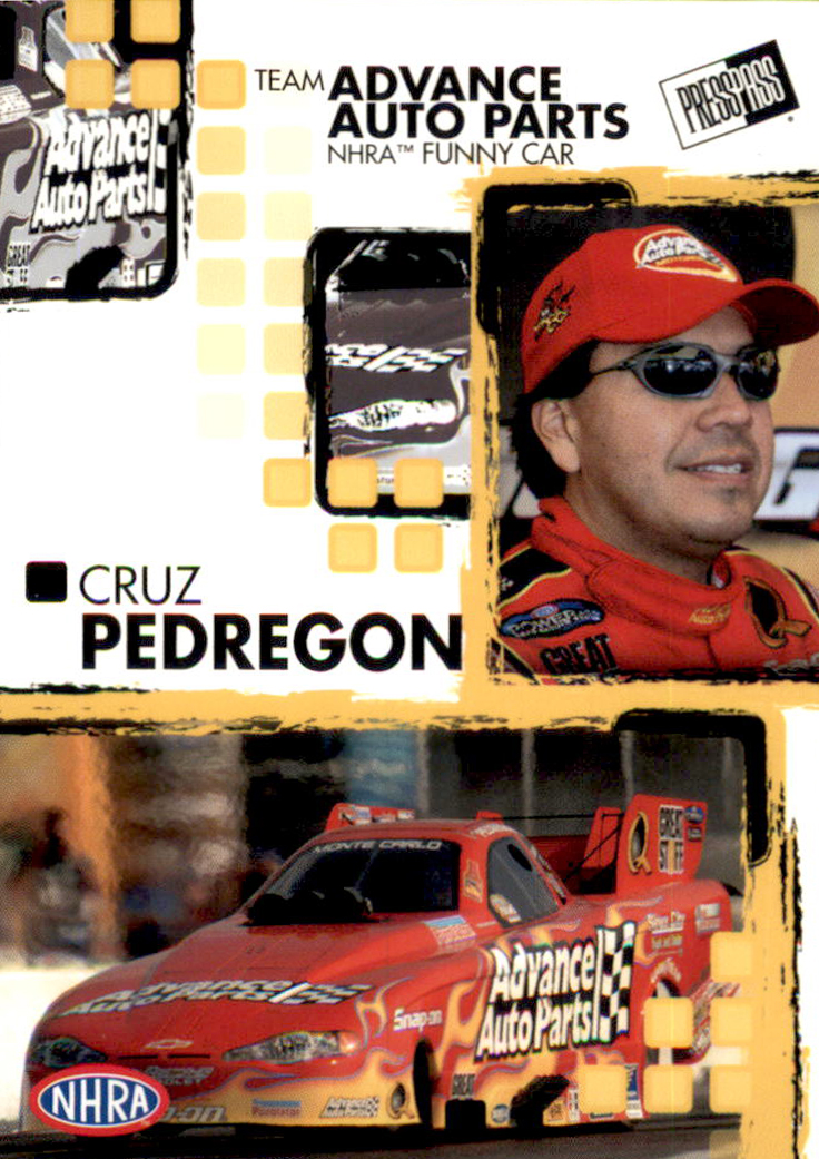 Cruz Pedregon Racing Price Guide | Cruz Pedregon Trading Card Value ...