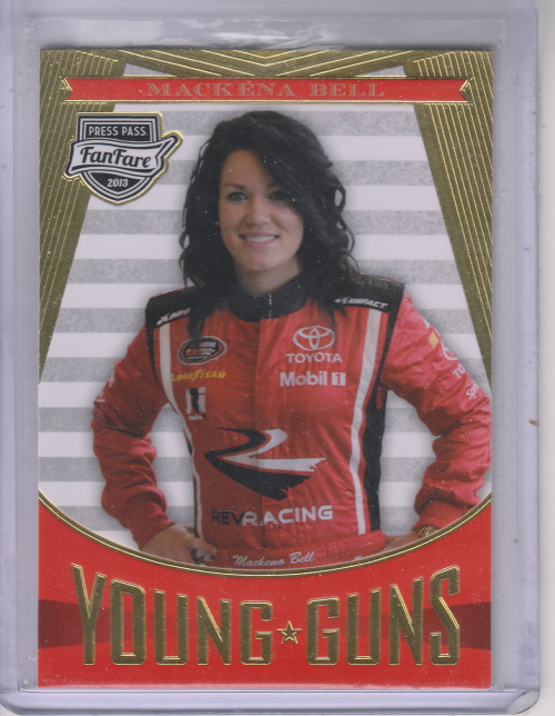 Mackena Bell Racing Price Guide | Mackena Bell Trading Card Value – Beckett