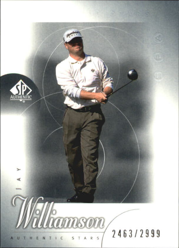 Jay Williamson Golf Price Guide | Jay Williamson Trading Card Value ...