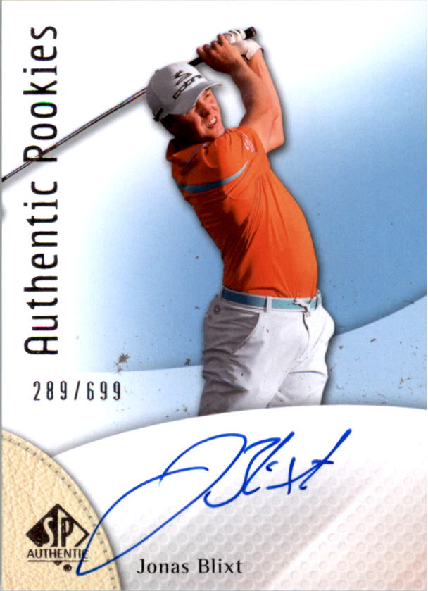 Buy Jonas Blixt Cards Online | Jonas Blixt Golf Price Guide - Beckett