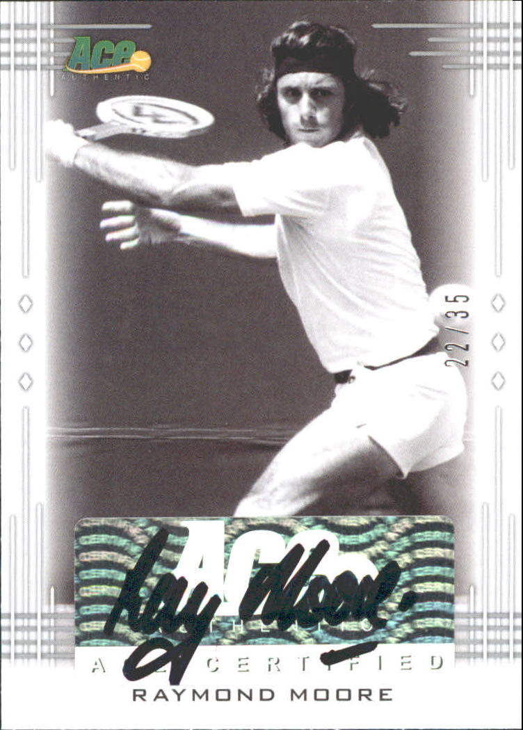 Buy Ray Moore Cards Online | Ray Moore Tennis Price Guide - Beckett