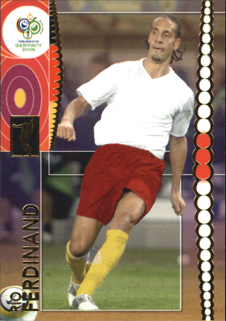 Rio Ferdinand Soccer Price Guide | Rio Ferdinand Trading Card Value ...