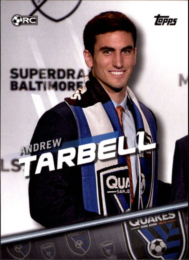 Andrew Tarbell Soccer Price Guide | Andrew Tarbell Trading Card Value ...