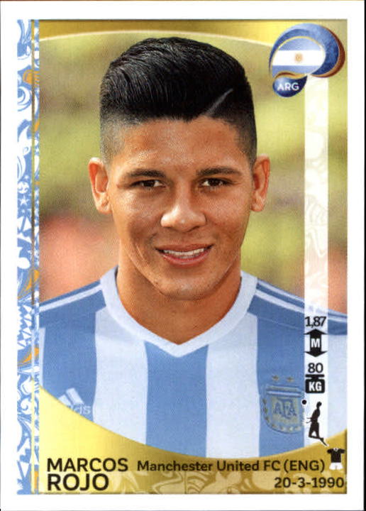 Marcos Rojo Soccer Price Guide | Marcos Rojo Trading Card Value – Beckett