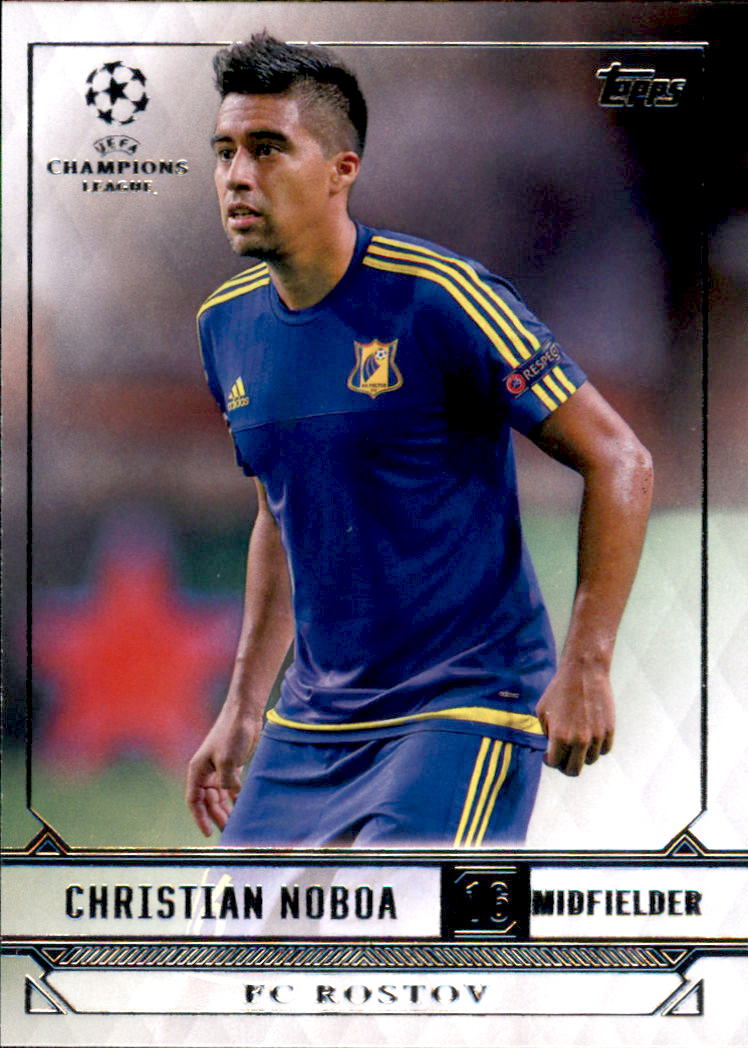 Christian Noboa Soccer Price Guide | Christian Noboa Trading Card Value ...