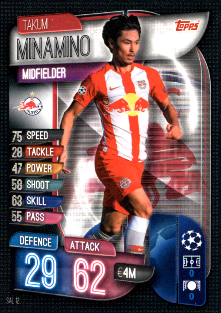 Takumi Minamino Soccer Price Guide | Takumi Minamino Trading Card Value – Beckett