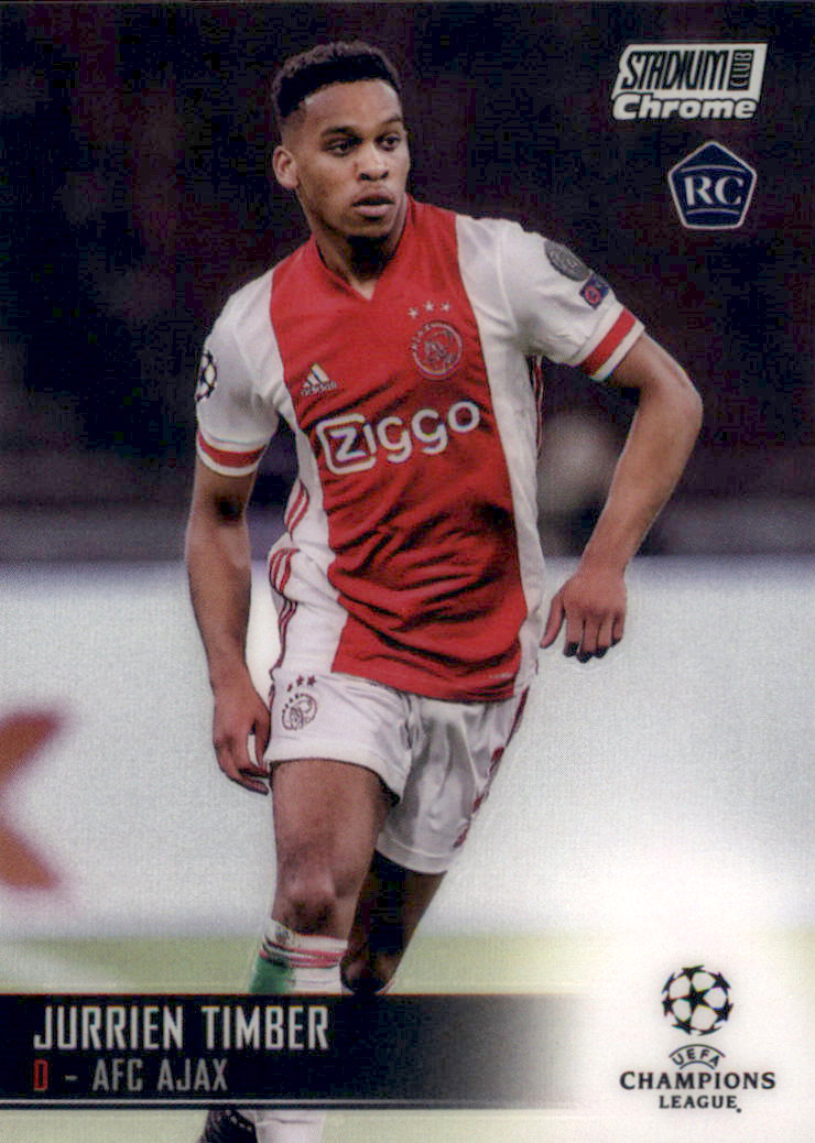 Jurrien Timber Soccer Price Guide | Jurrien Timber Trading Card Value ...