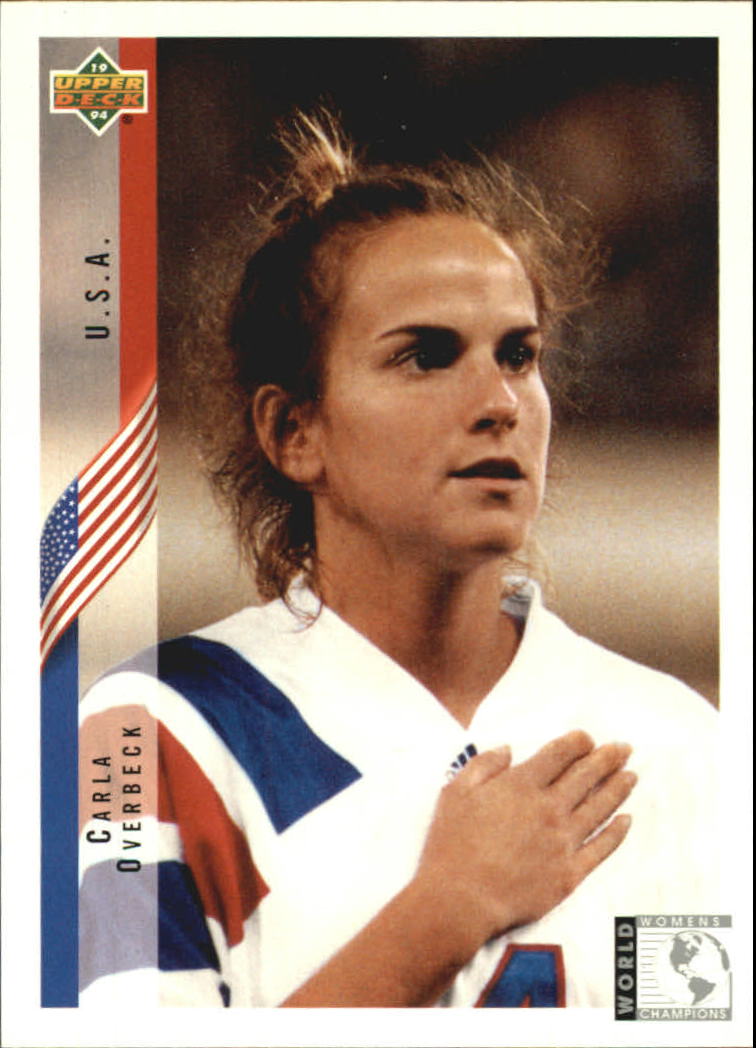 Carla Overbeck Soccer Price Guide | Carla Overbeck Trading Card Value ...