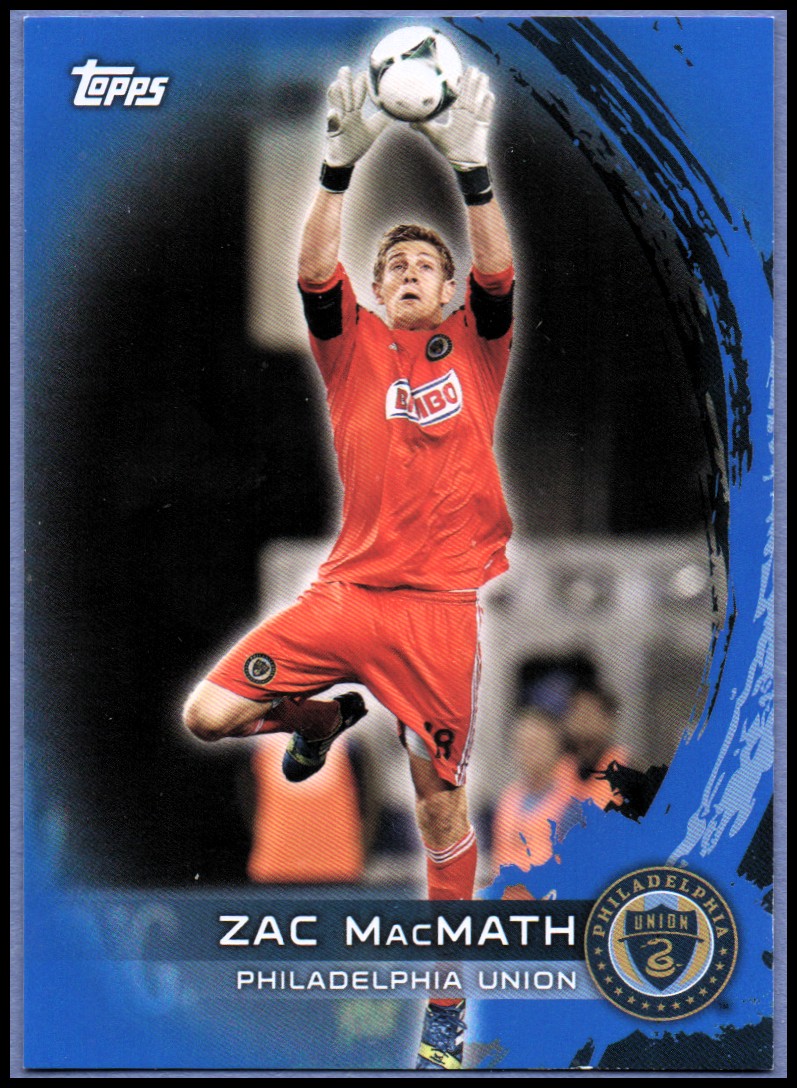 Zac MacMath Soccer Price Guide | Zac MacMath Trading Card Value – Beckett