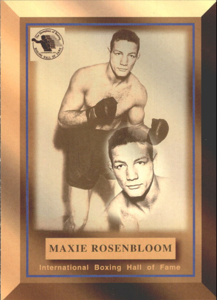 Maxie Rosenbloom Boxing Price Guide | Maxie Rosenbloom Trading Card ...