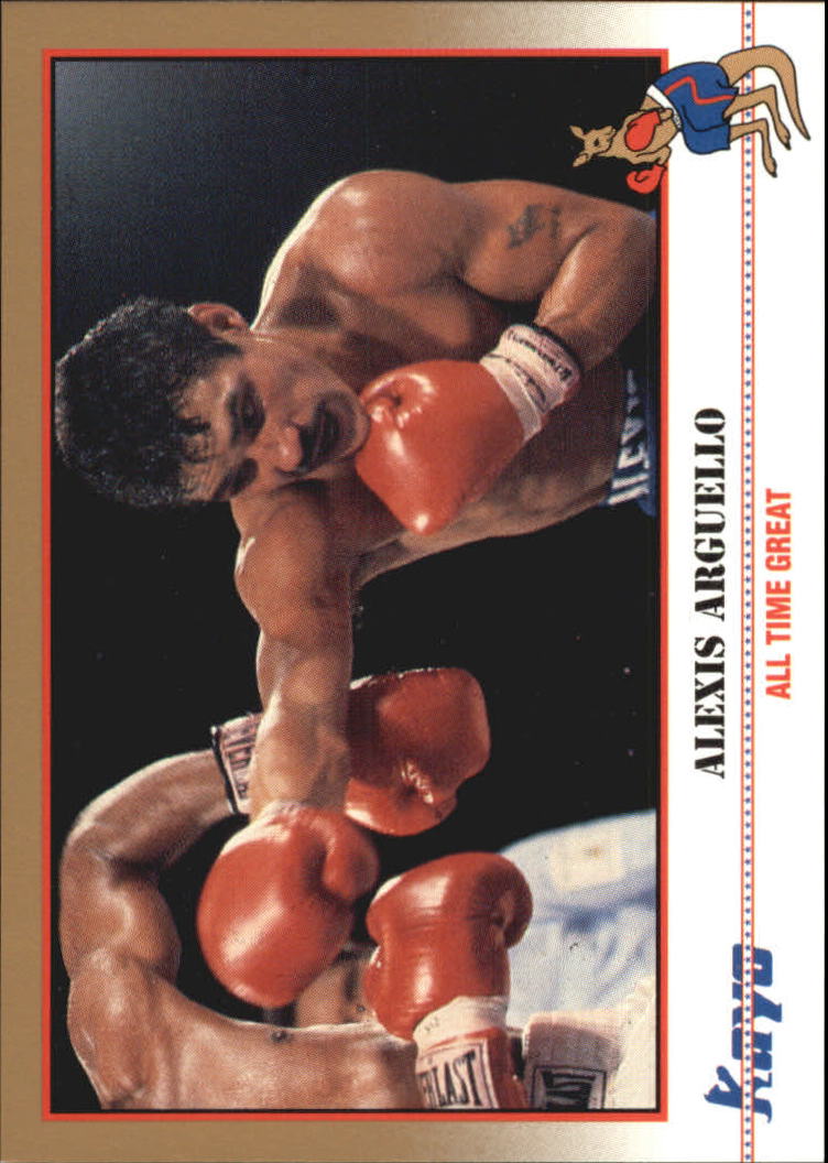 Alexis Arguello Boxing Price Guide | Alexis Arguello Trading Card Value ...