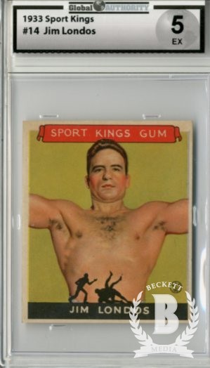 Jim Londos Wrestling Price Guide | Jim Londos Trading Card Value – Beckett