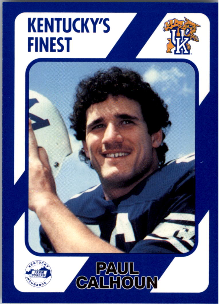 Paul Calhoun Football Price Guide | Paul Calhoun Trading Card Value ...
