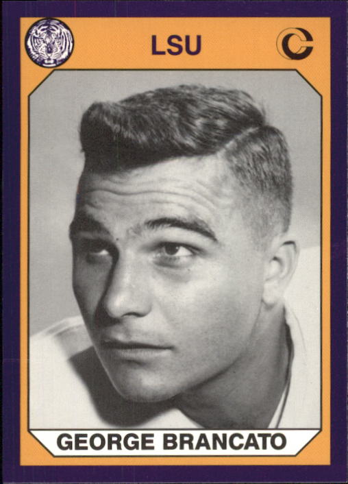 George Brancato Football Price Guide | George Brancato Trading Card ...