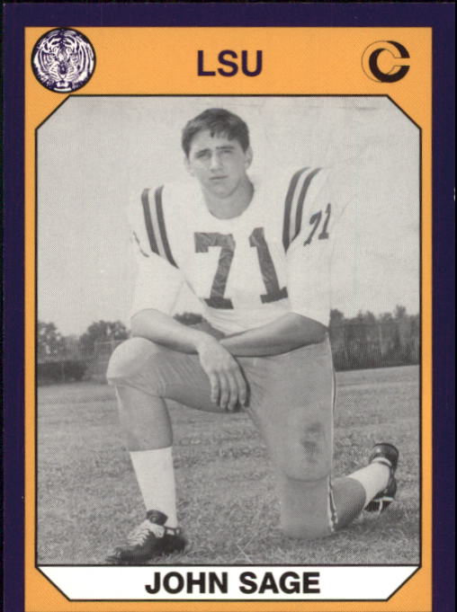 John Sage Football Price Guide | John Sage Trading Card Value – Beckett