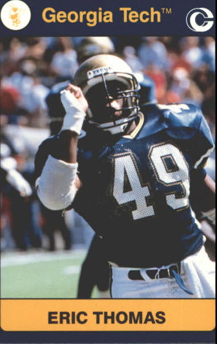 Eric LB Thomas Football Price Guide | Eric LB Thomas Trading Card Value ...