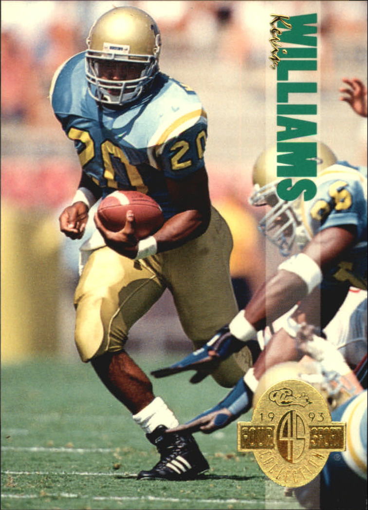 Kevin RBK Williams Football Price Guide | Kevin RBK Williams Trading ...