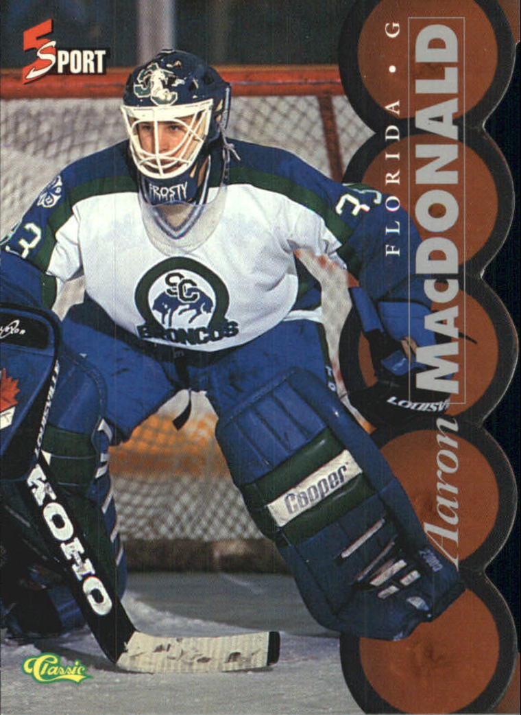 Aaron MacDonald Hockey Price Guide | Aaron MacDonald Trading Card Value ...