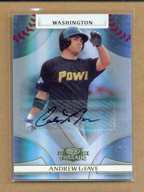 Andrew LeFave Baseball Price Guide | Andrew LeFave Trading Card Value ...