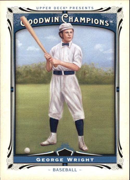 George Wright Baseball Price Guide | George Wright Trading Card Value ...