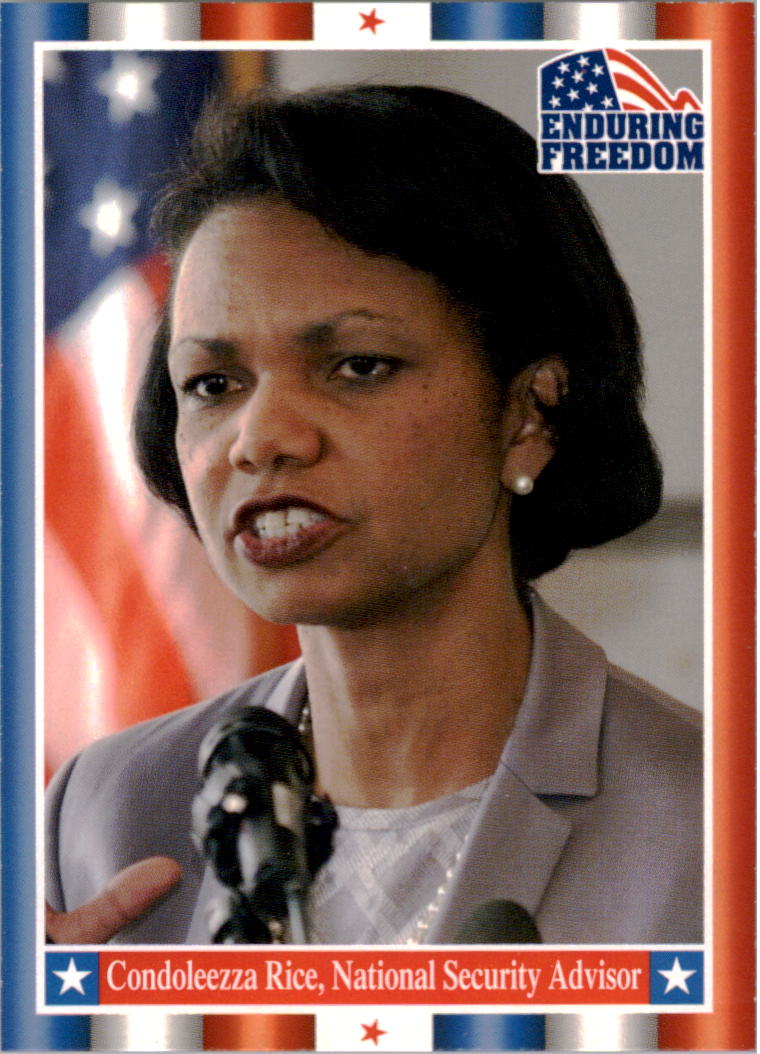 Condoleezza Rice Non-sports Price Guide | Condoleezza Rice Trading Card ...