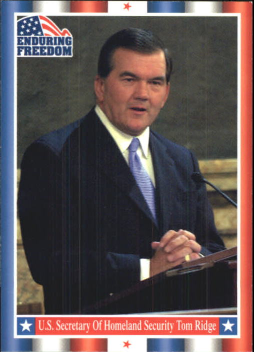 Tom Ridge Non-sports Price Guide | Tom Ridge Trading Card Value – Beckett