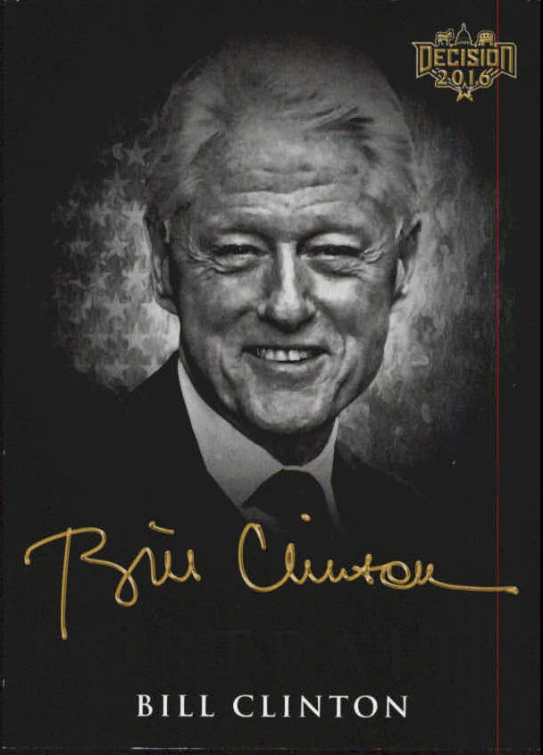 Bill Clinton (POTUS) Non-sports Price Guide | Bill Clinton (POTUS ...