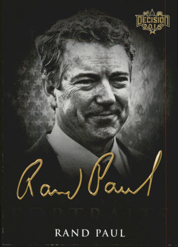 Rand Paul (politician) Non-sports Price Guide | Rand Paul (politician ...