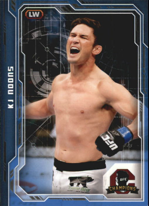 KJ Noons MMA Price Guide | KJ Noons Trading Card Value – Beckett