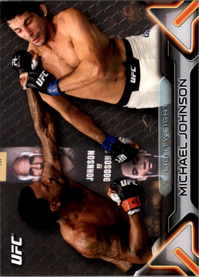 Michael Johnson MMA Price Guide | Michael Johnson Trading Card Value ...