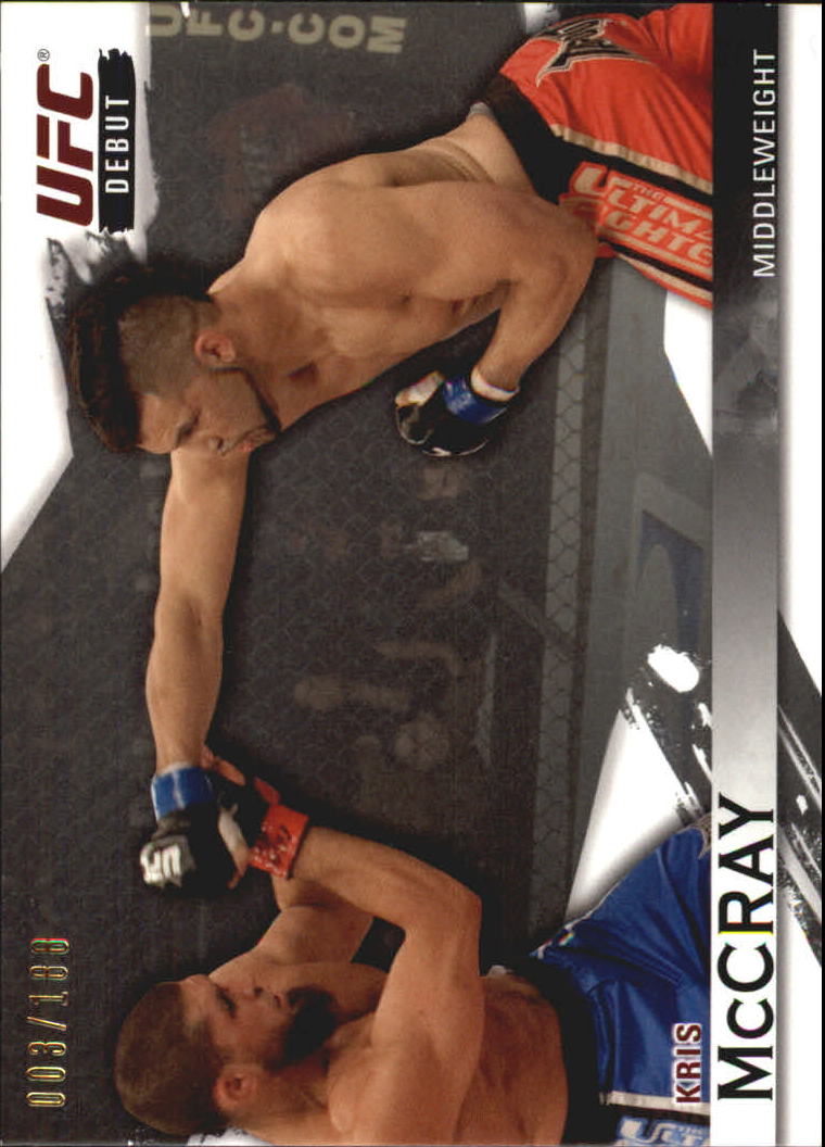 Kris McCray MMA Price Guide | Kris McCray Trading Card Value – Beckett