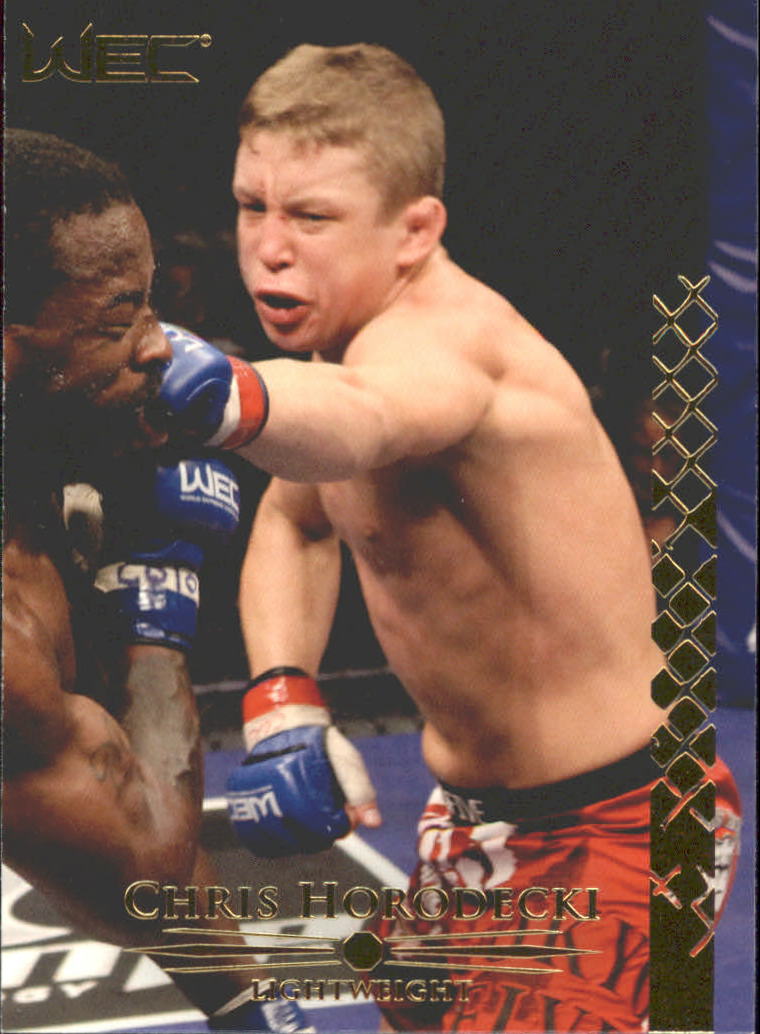 Chris Horodecki MMA Price Guide | Chris Horodecki Trading Card Value ...