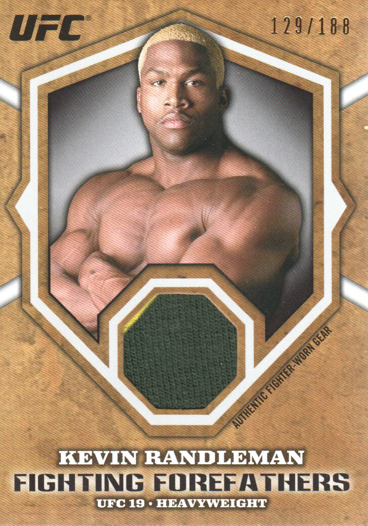 Kevin Randleman MMA Price Guide | Kevin Randleman Trading Card Value ...