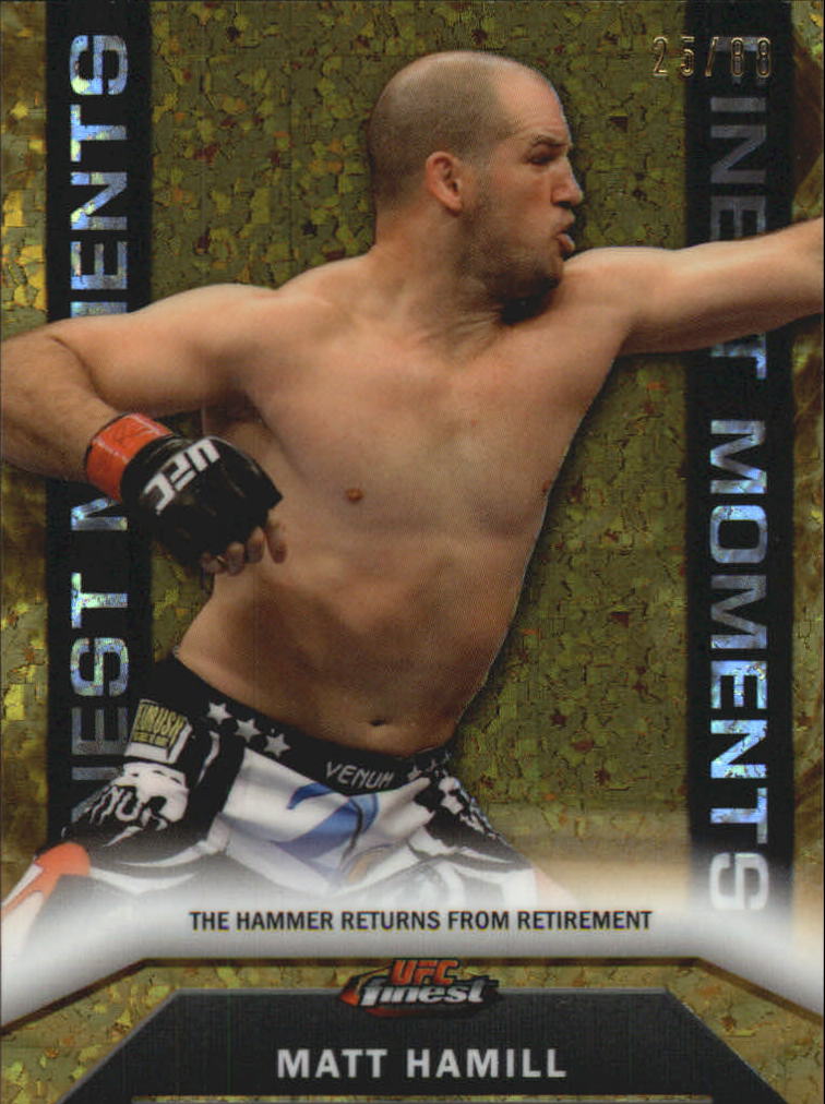 Matt Hamill MMA Price Guide | Matt Hamill Trading Card Value – Beckett